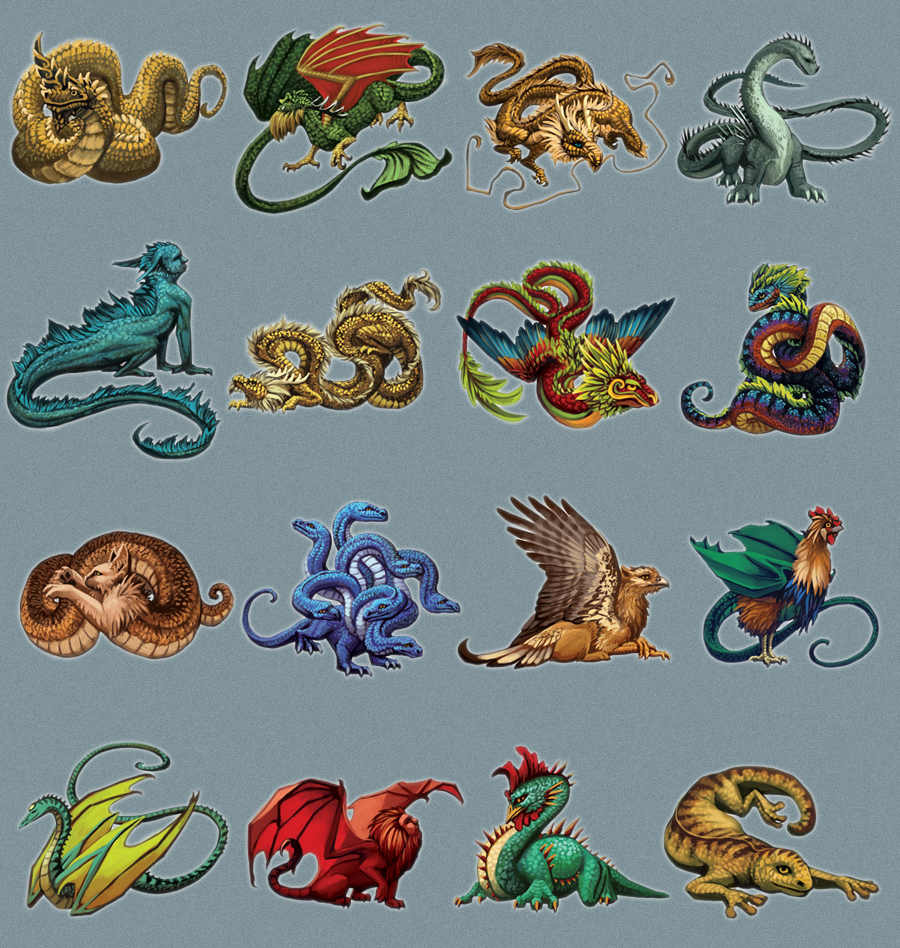 Character Illustration – Creatures – Lightcrush